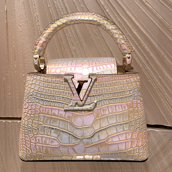 Louis Vuitton | Bags | Louis Vuitton Crocodile Capucines Mini | Poshmark
